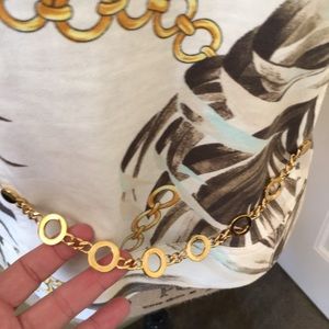 St John Sport | Jackets & Coats | St John Gold Chain Spring 34 Sleeve ...